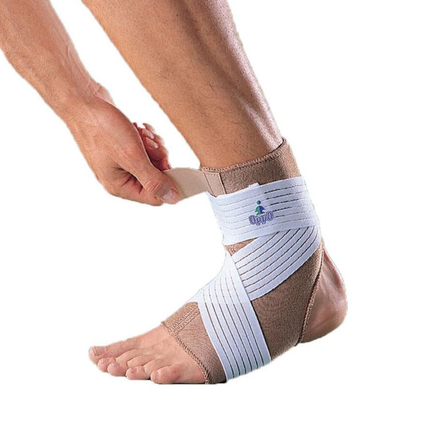 Oppo 1003 slip-on thermal ankle support w/strap – CosmacHealthcare